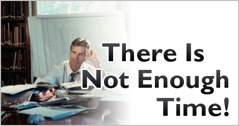 There Is Not Enough Time! - ActionCOACH